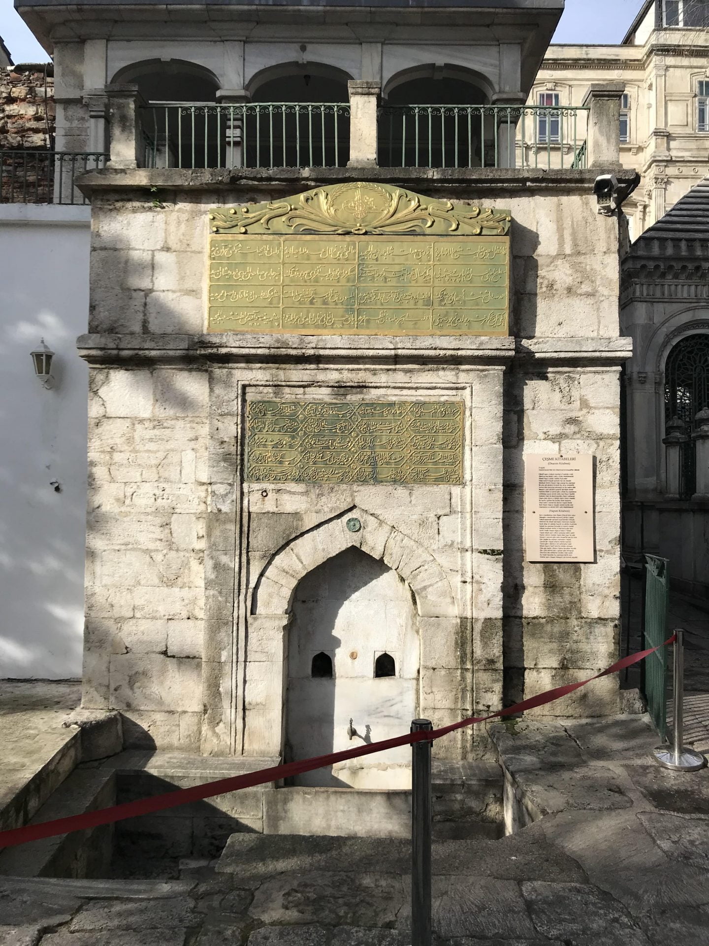 Matbah Emini Hasan Ağa Çeşmesi • Konumu, Fotoğrafları ve Hakkındaki ...