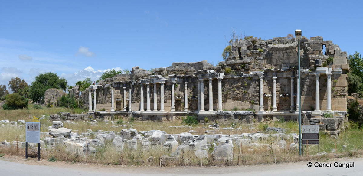 Anıtsal Çeşme (Nymphaeum), Side • Kültür Envanteri