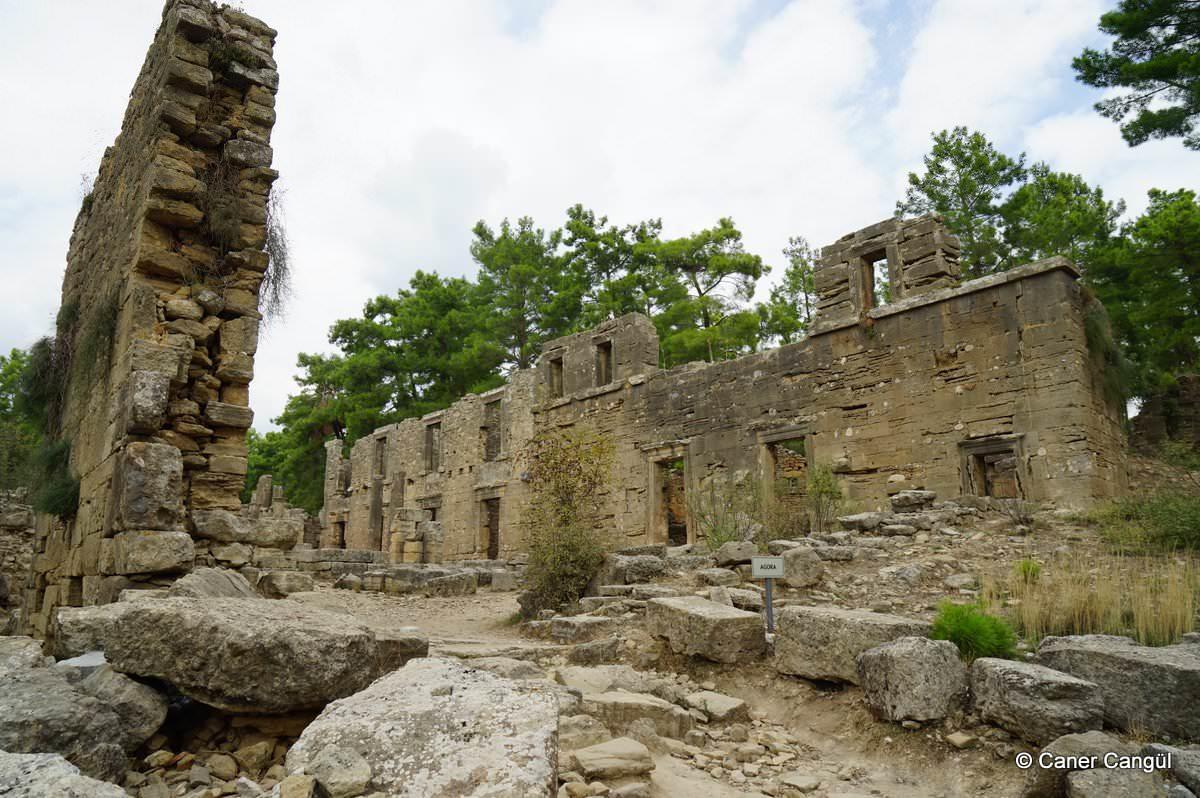 Lyrbe Agora Konumu, Bilgileri ve Fotoğrafları • Kültür Envanteri