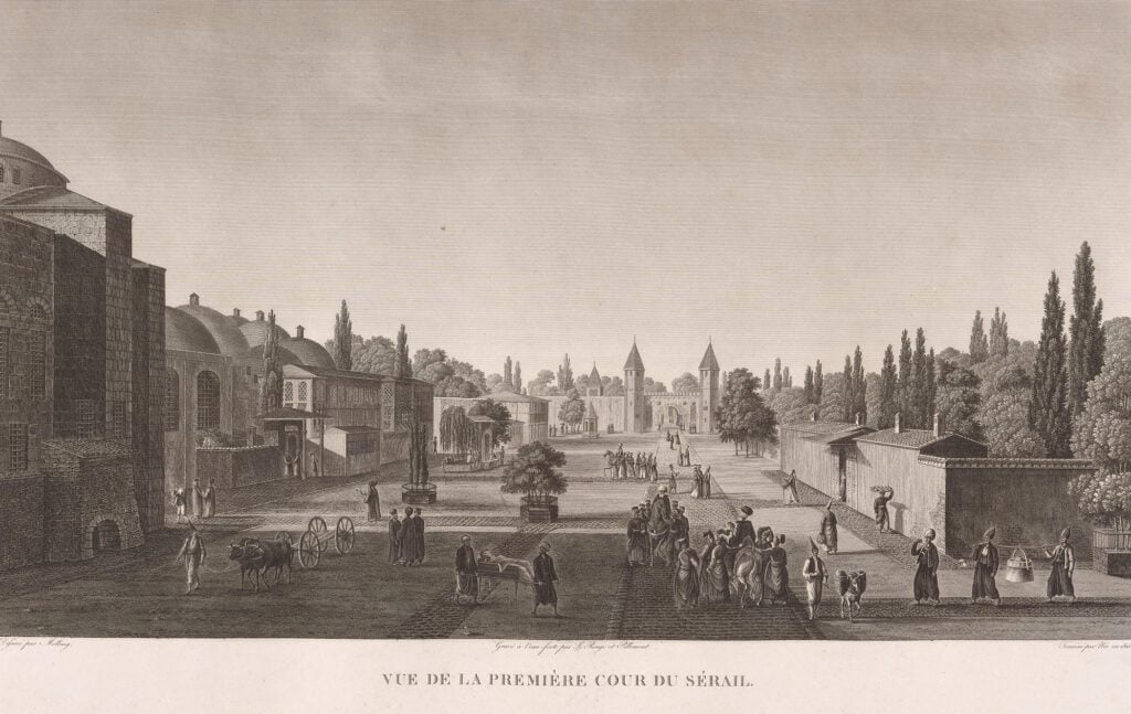 Topkapi Palace First Courtyard • Location, Photos and Information About ...