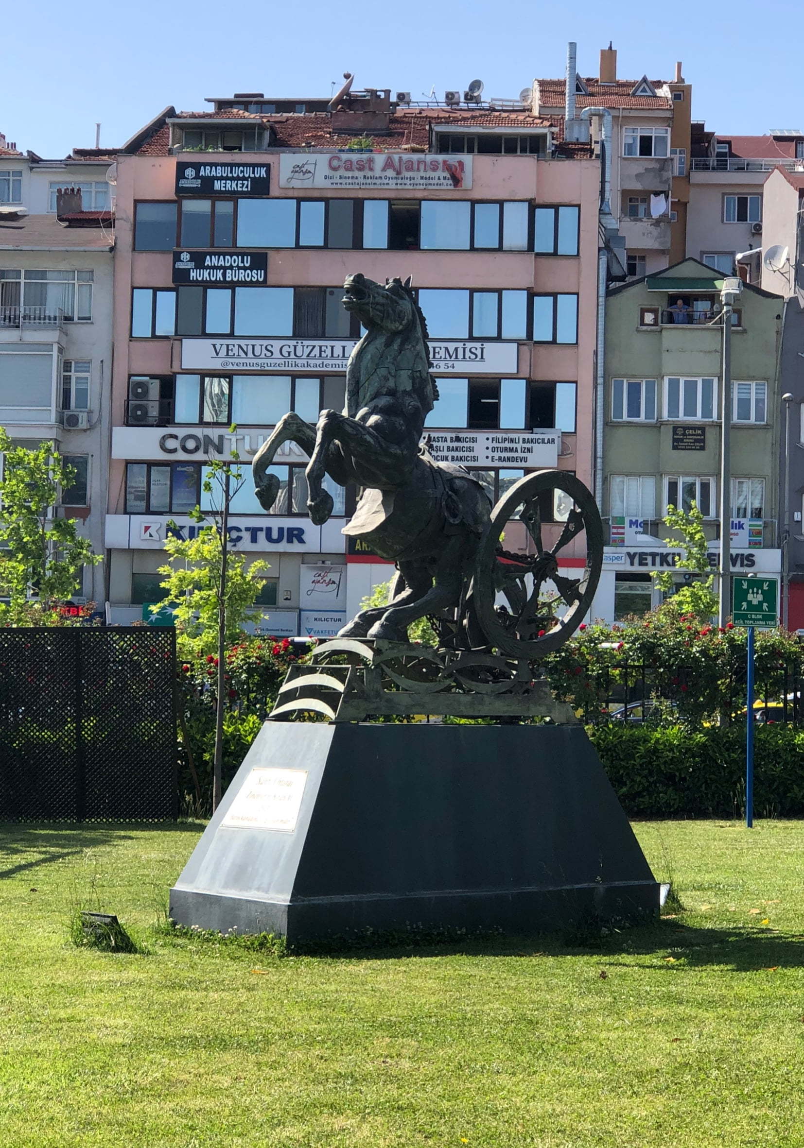 Horse Statue Breaking Its Chains • Location, Photos and Information ...