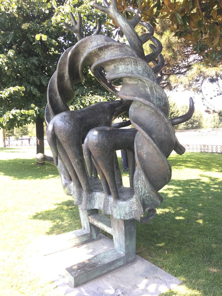 Eti Sun Disc Statue • Location, Photos and Information About It ...