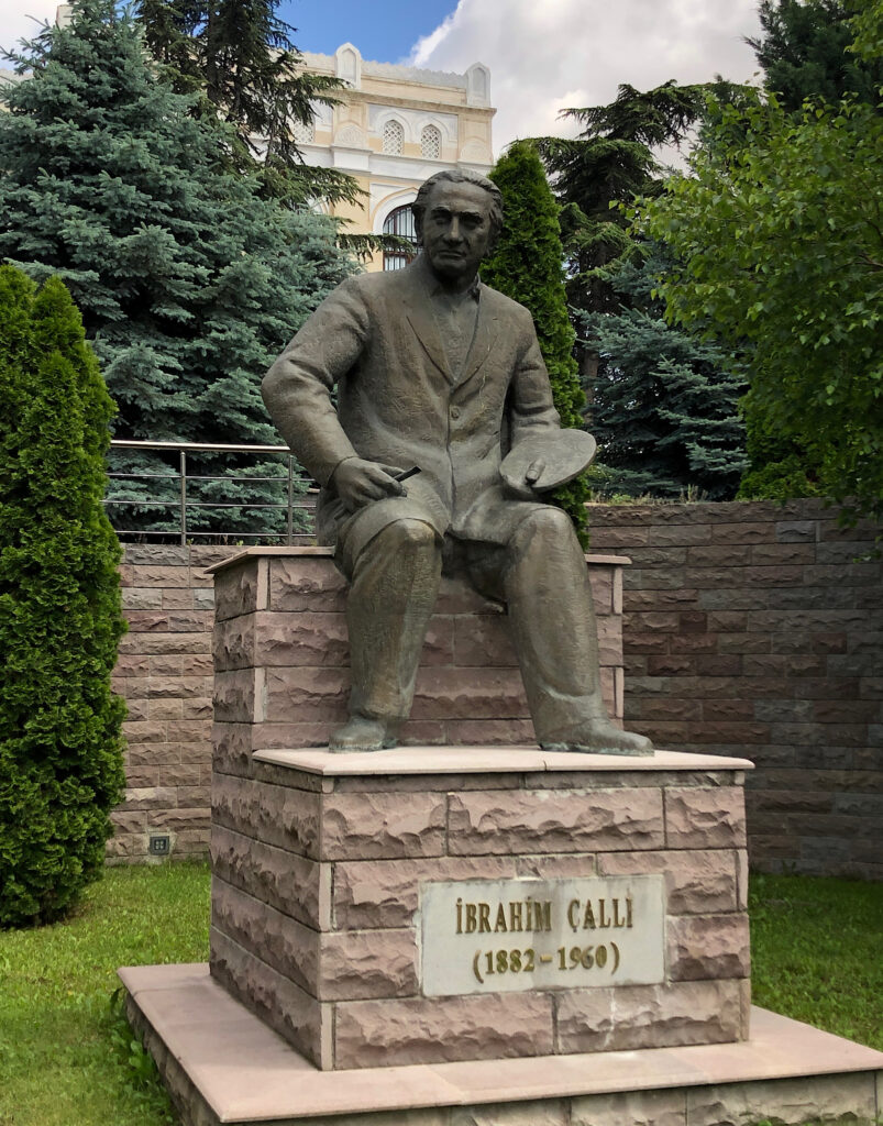 İbrahim Çallı Heykeli • Konumu, Fotoğrafları ve Hakkındaki Bilgiler ...