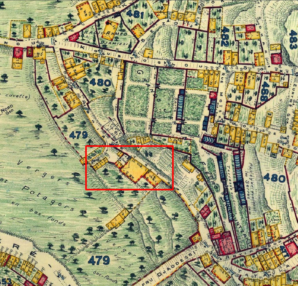 Beyoğlu Hacıahmet Eburrıza Tekkesi -01 Haritası • Kültür Envanteri