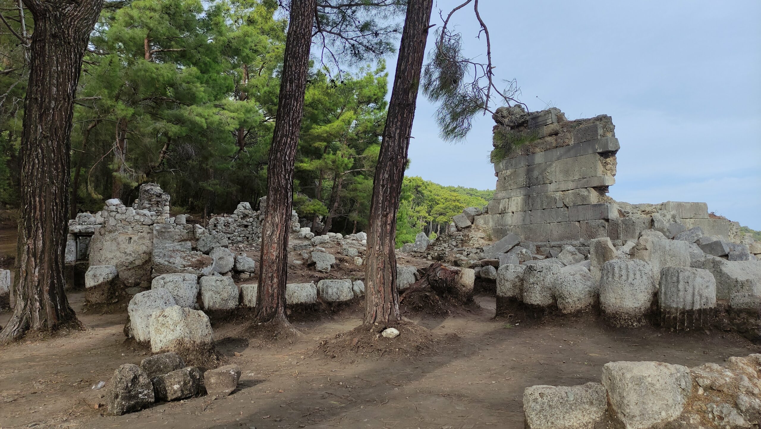 Phaselis Nekropol Hamamı • Konumu, Fotoğrafları ve Hakkındaki Bilgiler ...