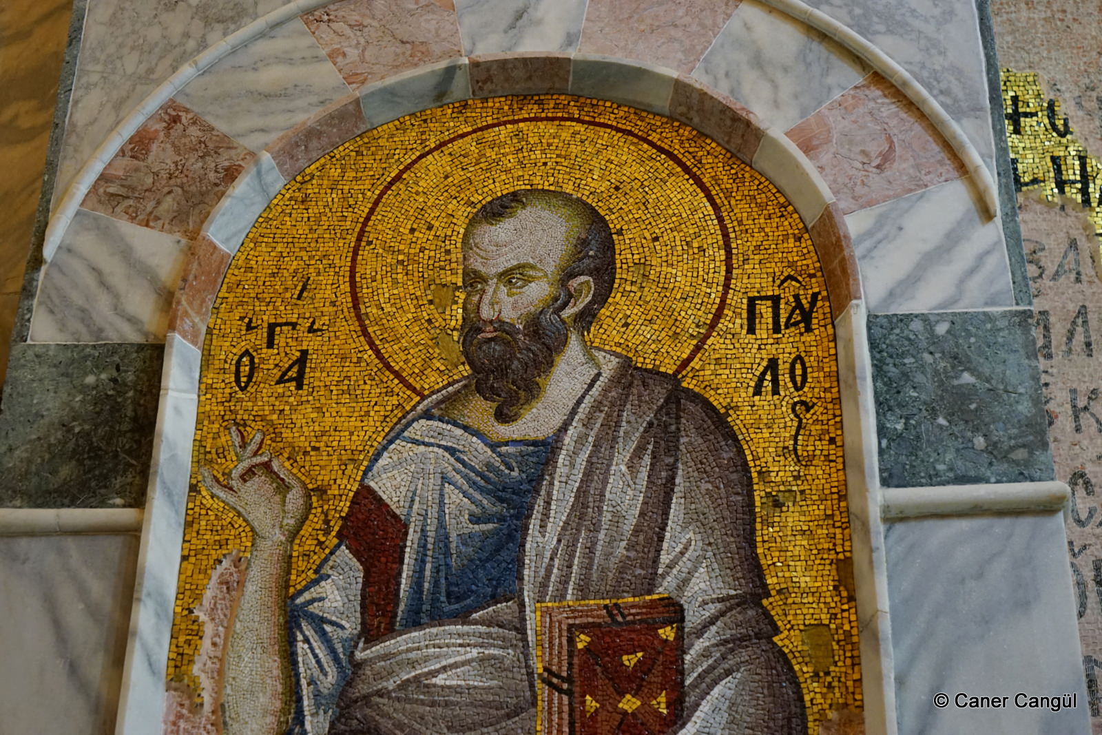 Mosaic Depiction of St. Paul the Apostle • Cultural Inventory