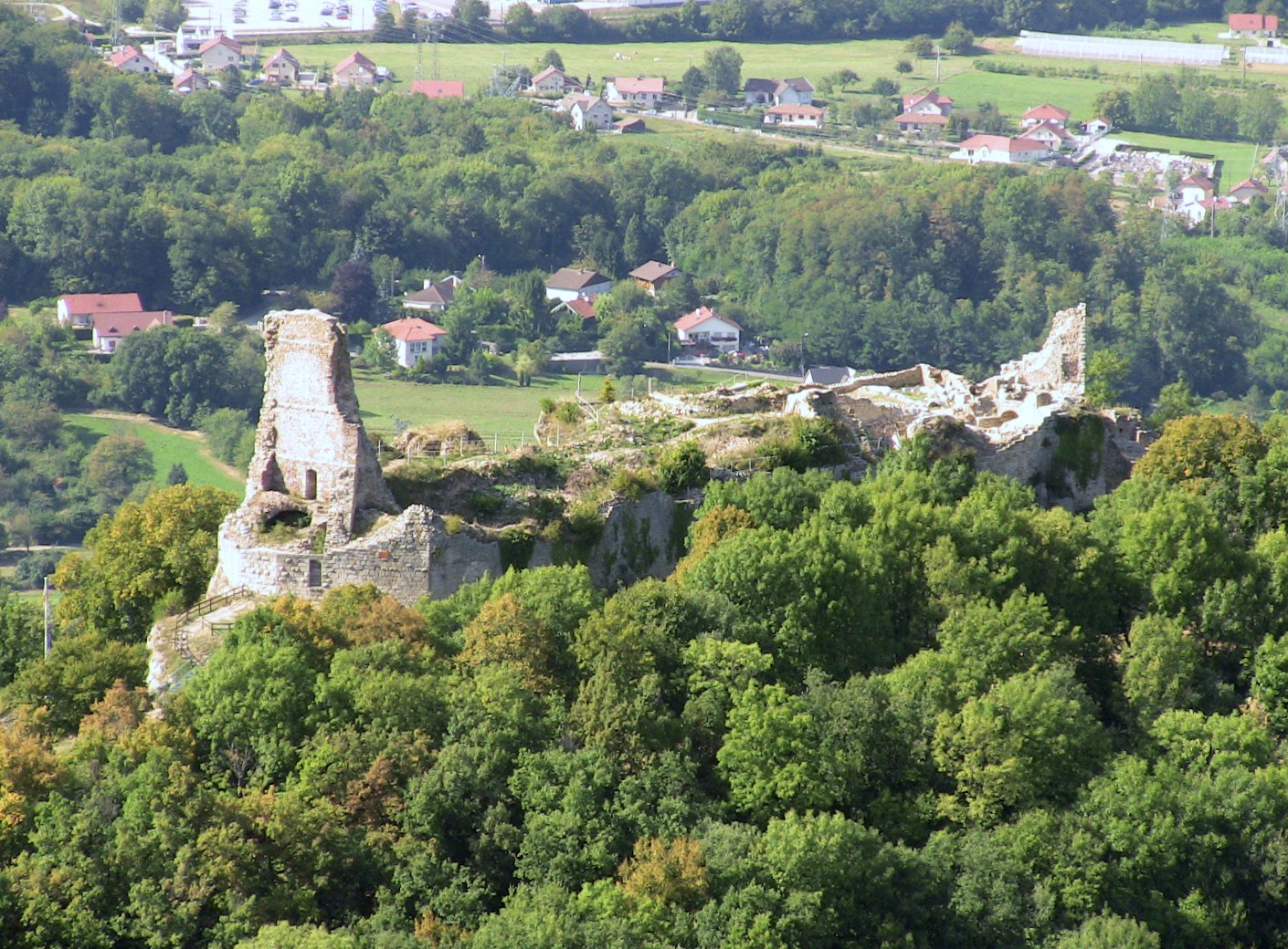Montfaucon Castle • Location, Photos and Information • Cultural Inventory