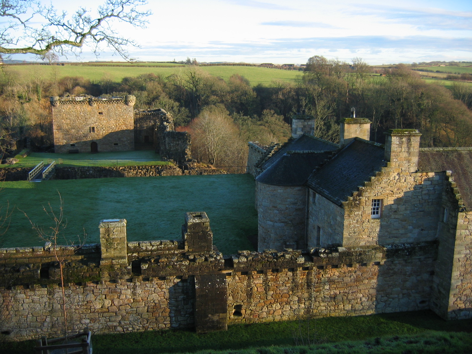 Craignethan-Castle • Kültür Envanteri