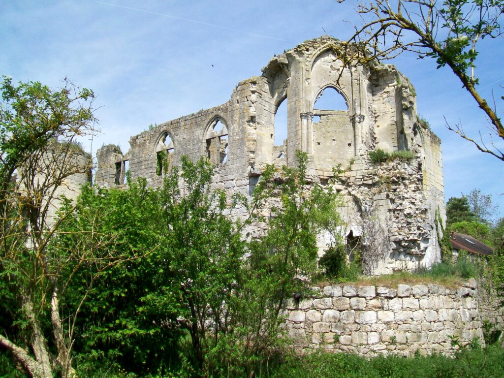Thiers-sur-Theve-60-ruines-du-chateau-la-chapelle-depuis-le-sud-est ...